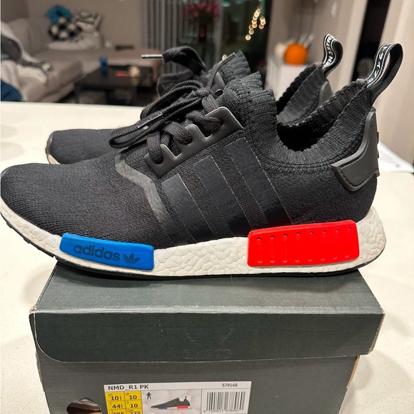 adidas | Shoes | Adidas R Nmd Red And Blue Og | Poshmark